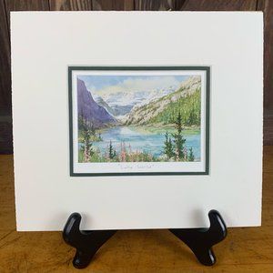 Marilyn Kinsella | Accents | Marilyn Kinsella Lake Louise Signed Print ...